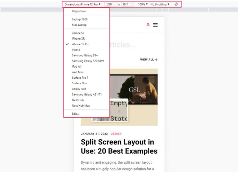 How to View a Mobile Version of Your Website on Desktop - Qode Interactive