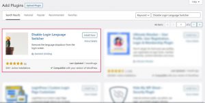 How to Disable the WordPress Login Language Switcher - Qode Interactive
