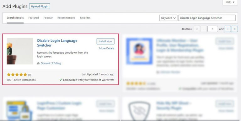 How to Disable the WordPress Login Language Switcher - Qode Interactive