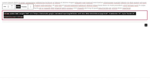How to Embed Google Data Studio Report in a WordPress Website - Qode Interactive