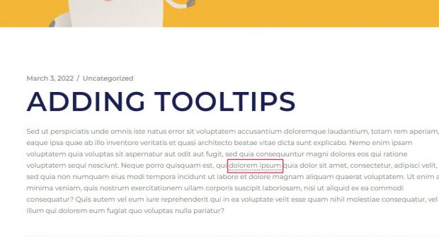 How to Add WordPress Tooltips - Qode Interactive