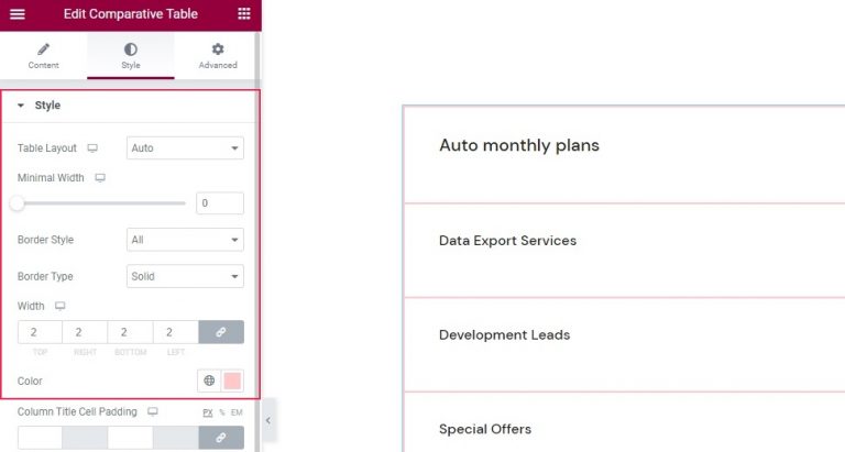 How To Add A Comparative Table To Your Wordpress Website Qode Interactive