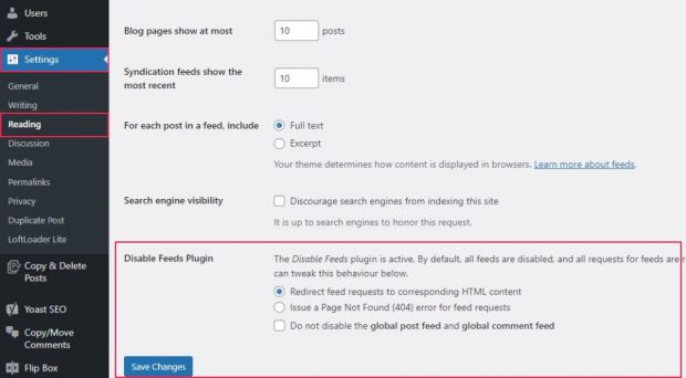 How To Disable Your Wordpress Rss Feed Qode Interactive