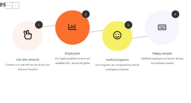 How to Illustrate a Process with Stages in WordPress - Qode Interactive