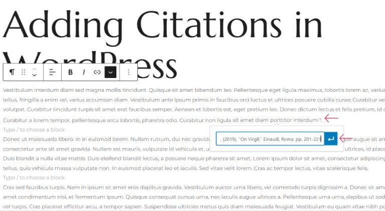 How to Add Citations in WordPress - Qode Interactive