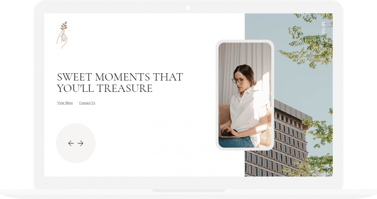 Elementor Divided Device Slider Widget – Qi Addons for Elementor