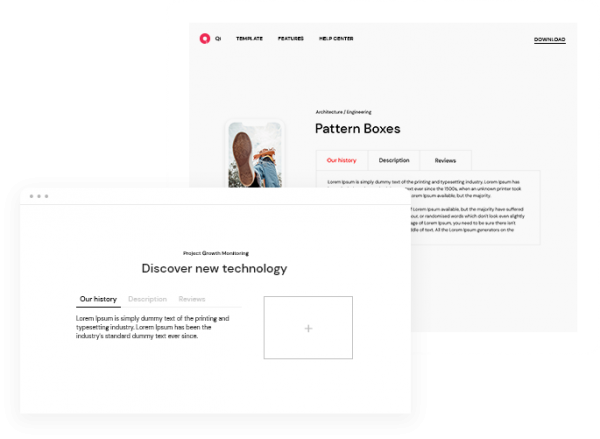 Horizontal Tabs block for Gutenberg – Qi Blocks For Gutenberg