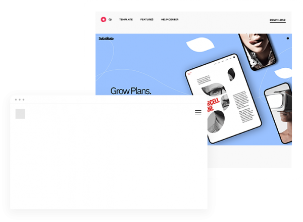 Fullscreen Navigation Block For Gutenberg Qi Blocks For Gutenberg