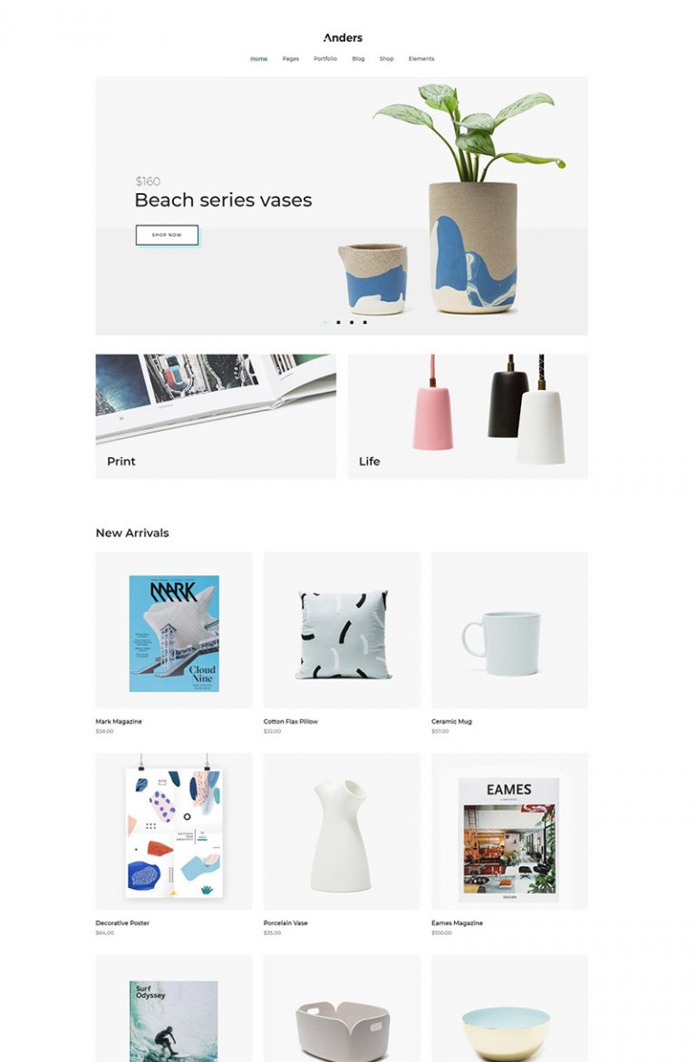 Anders – Design Portfolio Theme – Qode Interactive