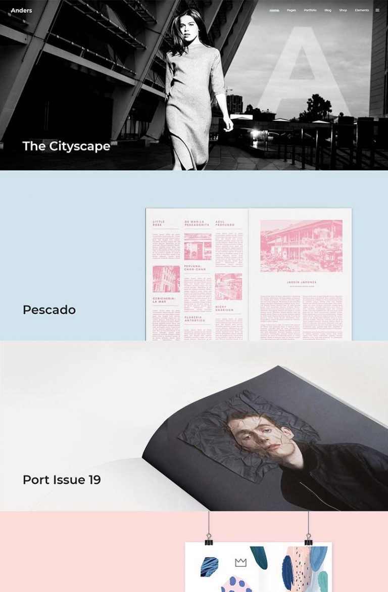 Anders – Design Portfolio Theme – Qode Interactive