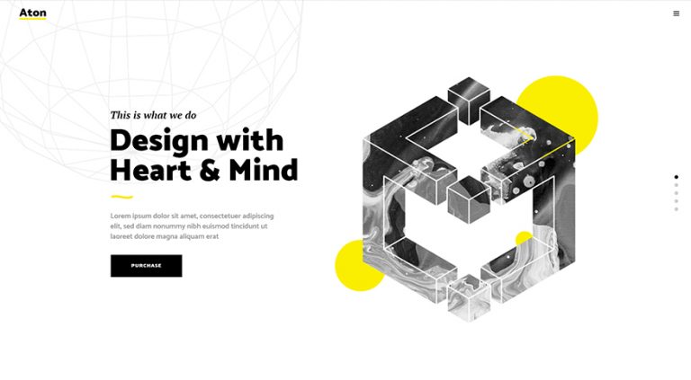 Aton – Modern Creative Design Agency Theme – Qode Interactive