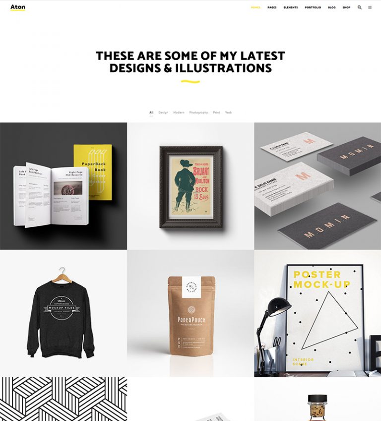 Aton – Modern Creative Design Agency Theme – Qode Interactive