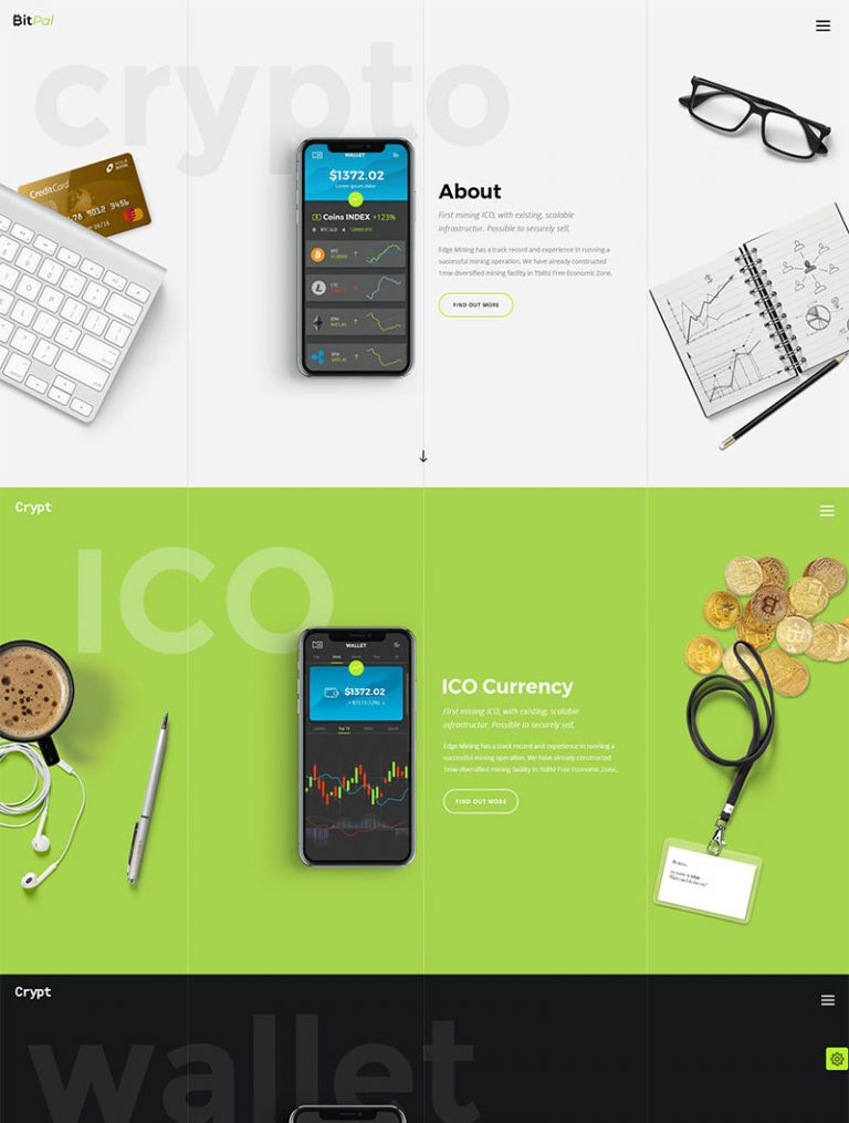 BitPal – Cryptocurrency WordPress Theme – Qode Interactive
