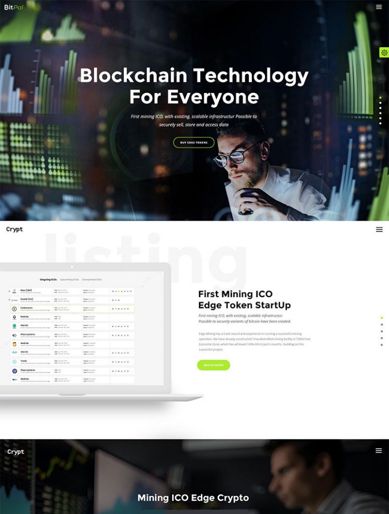 BitPal – Cryptocurrency WordPress Theme – Qode Interactive