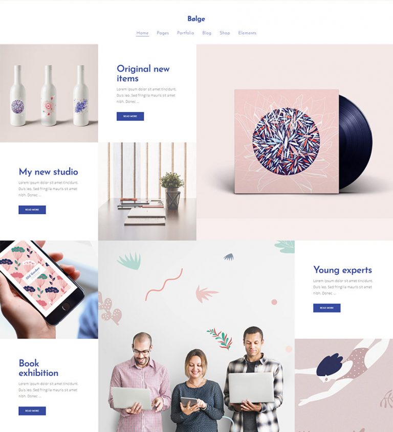 Bolge – Artist Portfolio Theme – Qode Interactive