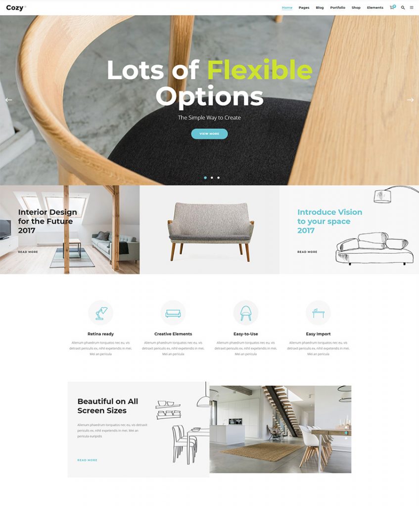 Cozy – Interior Design Theme – Qode Interactive