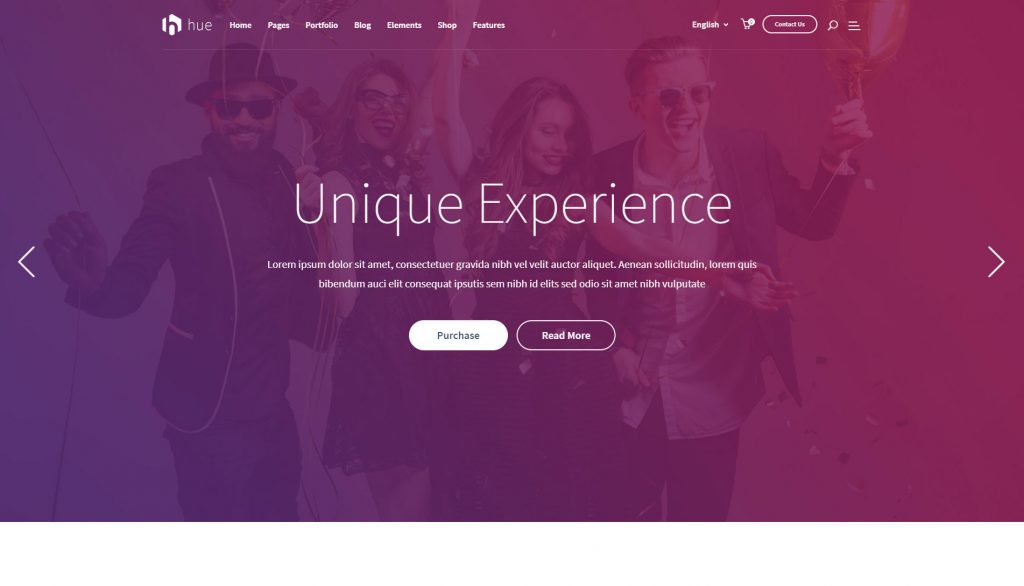 Hue – Startup Landing Page Theme – Qode Interactive