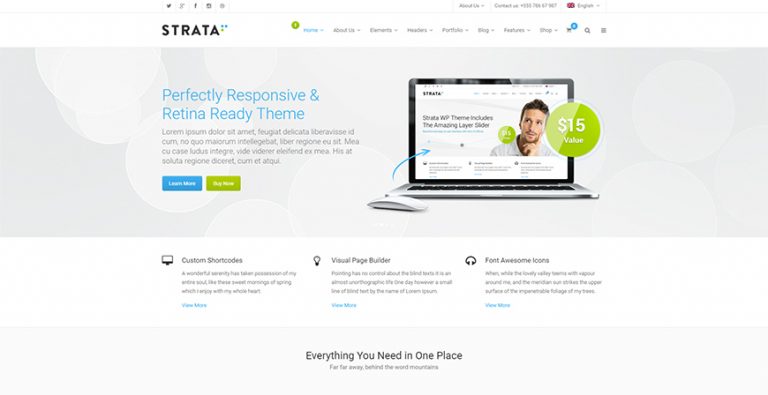 Strata – Professional Multi-Purpose Theme – Qode Interactive