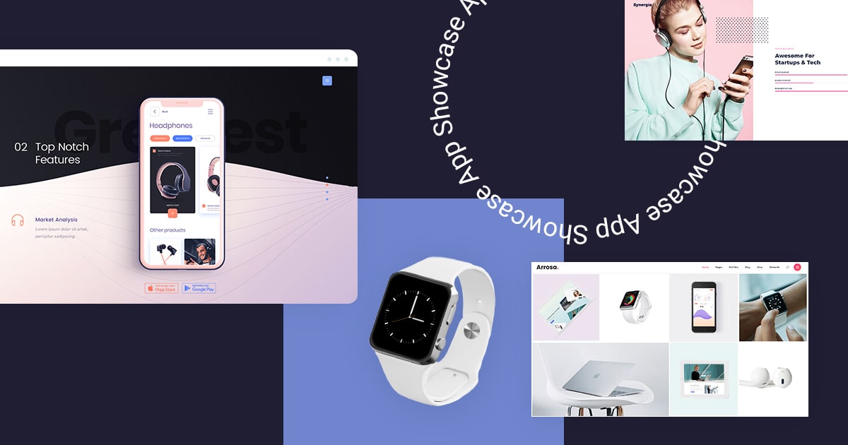 40+ Premium App Showcase WordPress Themes - Qode Interactive